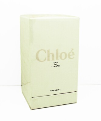 Chloe', Eau de Fleurs Capucine, Eau de Toilette Spray, 100ml. Nuovo ...