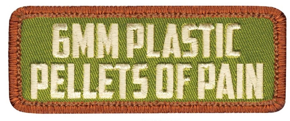 Tactical Hook-Back Morale Patch - Embroidered Hook Back Military ...