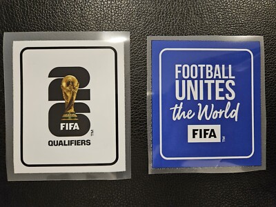 2026 WORLD CUP QUALIFIERS PATCH BADGE SET, SET DE PARCHES 2026..#23 | eBay