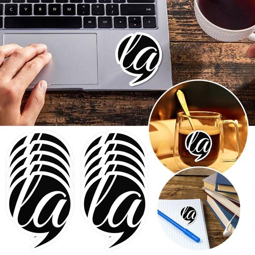 5/10 Comma La Kamala Harris Sticker - Waterproof Vinyl Decal Car Bumper ...