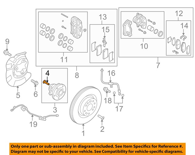 Hyundai OEM 05-18 Sonata Brake-front-wheel Stud 527552E000 for sale ...