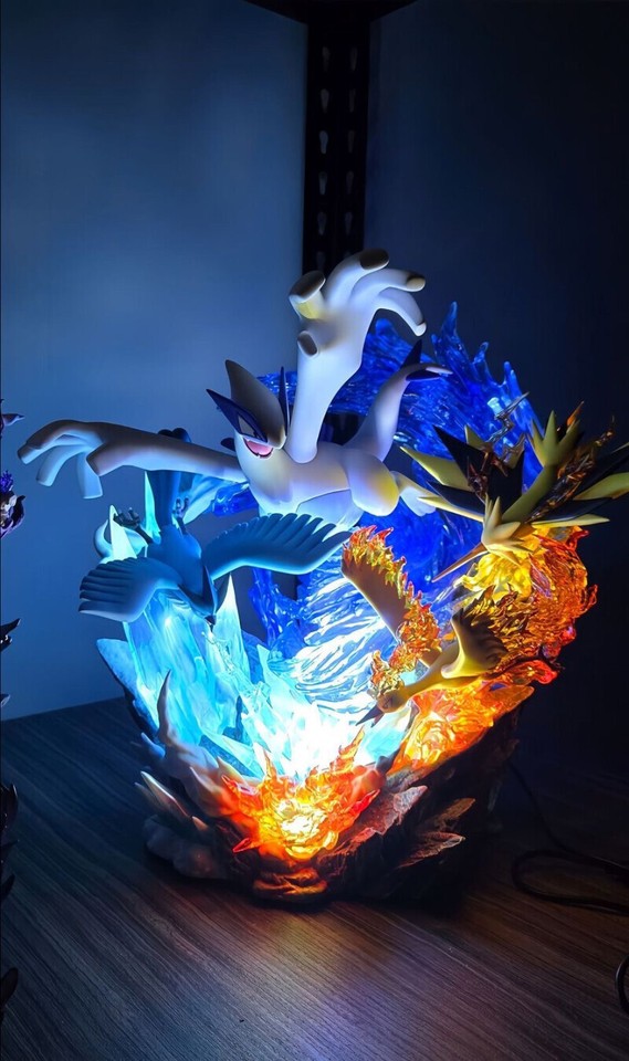 Anime Legendary Bird Lugia Resin Figure Model GK Statue 36cm Collection ...