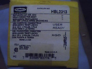 HUBBELL 2313 Qty of 2 per Lot 1 CONNS 2313 HUBBELL | eBay