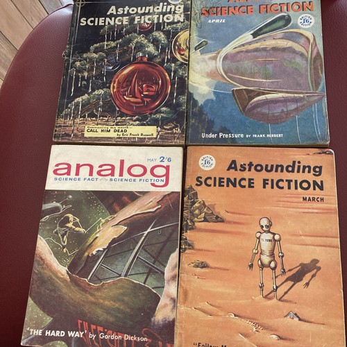 Sci Go Novelettes 1956 & 1963 By Various Authors | eBay UK