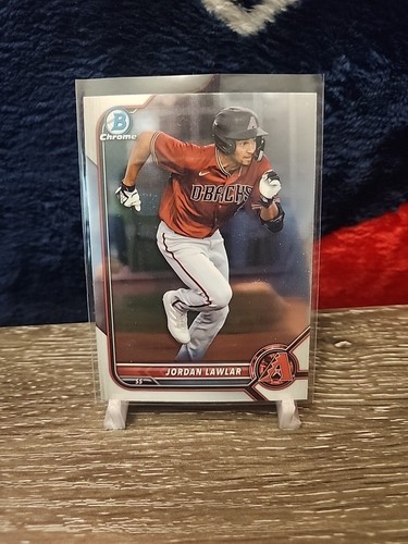 2022 Bowman Chrome #BCP-235 Jordan Lawler Arizona Diamondbacks Baseball ...