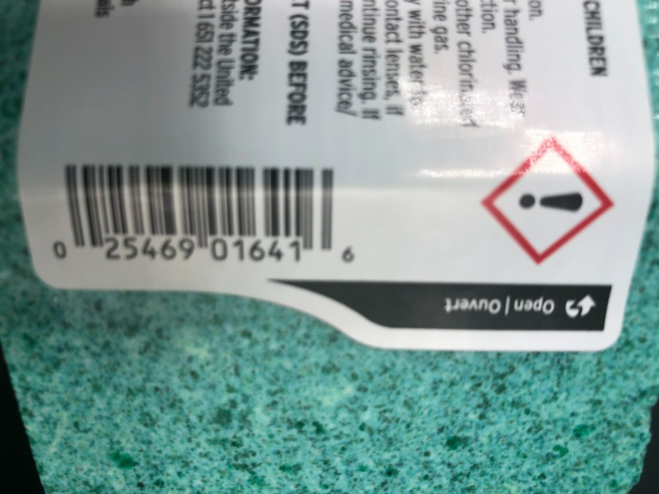 2 Pack Ecolab Solid Rinse Additive Concentrate General Purpose 4lbs ...