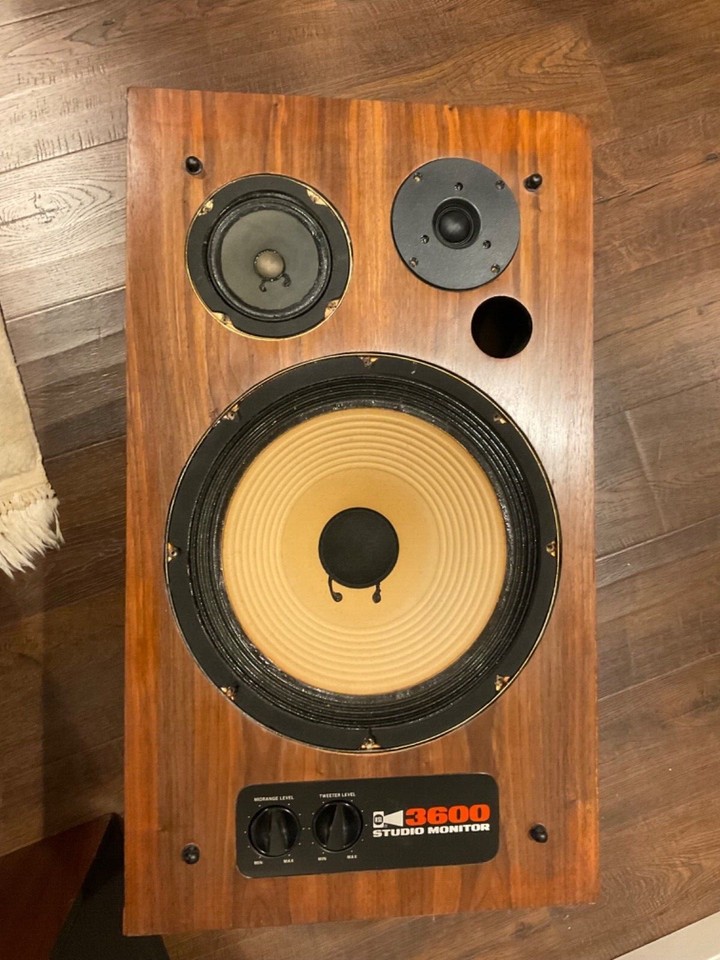 RSL 3600 Studio Monitor Speaker 12” Woofer s120300-12 f1098019 tested ...