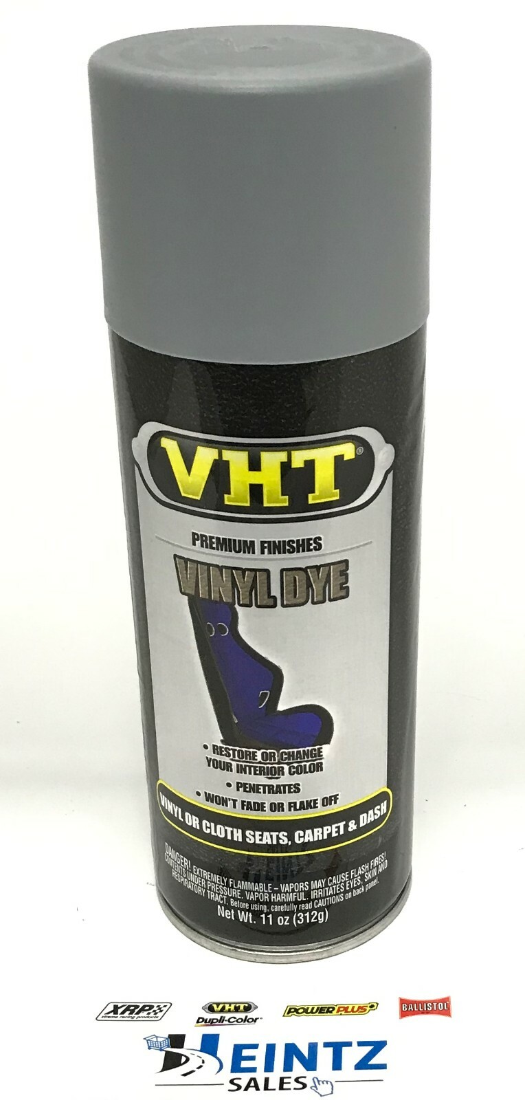 VHT SP953 LIGHT GRAY Satin Vinyl Dye Carpet Dashboards Vinyl Seats ...