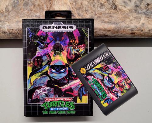 TMNT of Rage The Final Shell Shock for Sega Genesis - SOR 2 | eBay