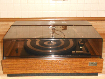 SONY AUTOMATIC CHANGER TURNTABLE RECORD PLAYER! PS-77 COMPLETE! WORKS ...