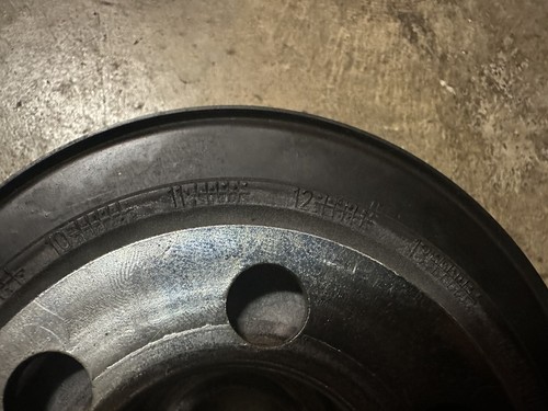 Jaguar Crankshaft Pulpy Vibration Damper JDE38472 | eBay