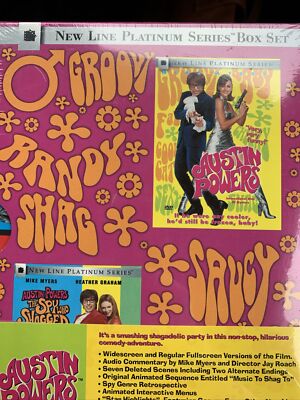 Austin Powers New Line Platinum Series Box Set DVD Widescreen, Powers ...