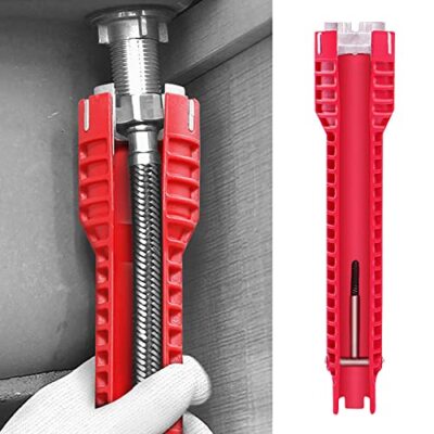 Multipurpose Faucet and Sink Wrench Tool Basin Wrench Plumbing Tool for ...