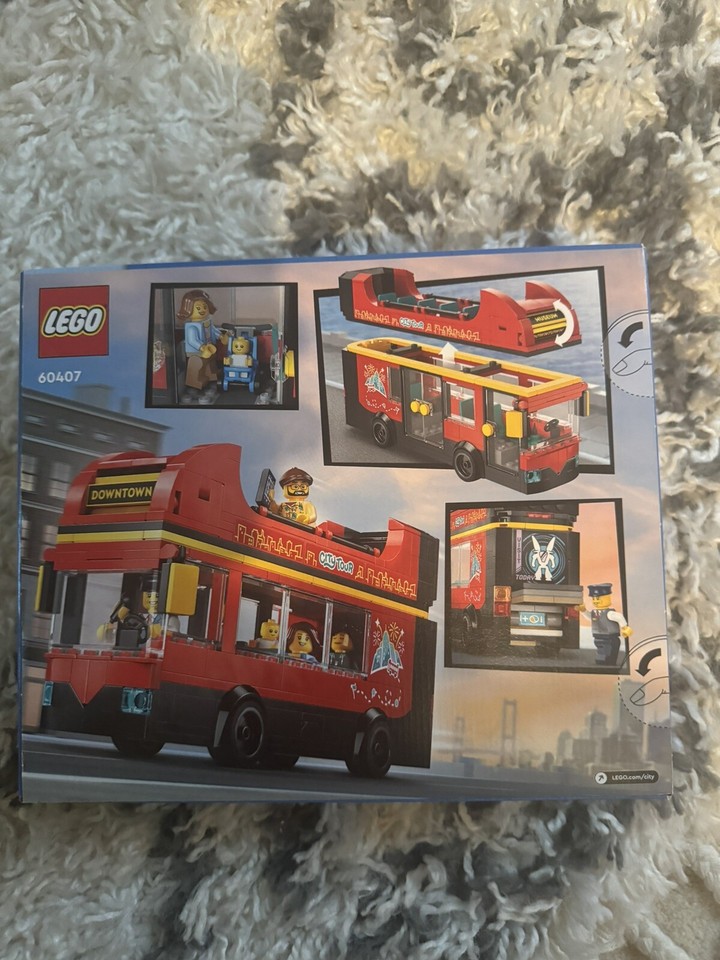 LEGO CITY: Red Double-Decker Sightseeing Bus (60407) 5702017582894 | eBay