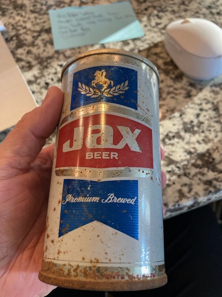 Jax Beer Can by Jackson Brewing in New Orleans LA EMPTY 12oz | eBay