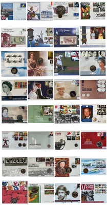 FDC PNC BUNC Coin Covers 50p £1 £2 £5 Royal Mint Royal Mail Multiple ...