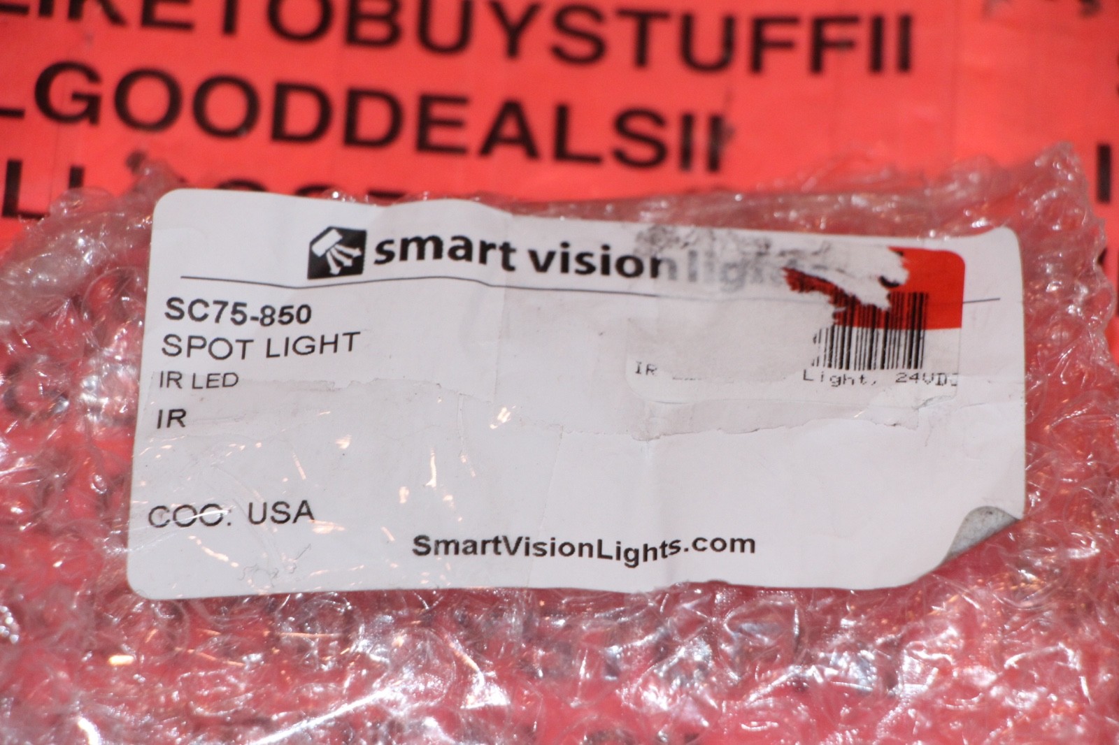 Smart Vision Lights SC75-850 IR LED Spot Light New | eBay