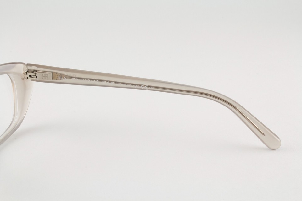 Authentic Balenciaga BAL 0138 690 54mm Translucent Gray Glasses Frames ...