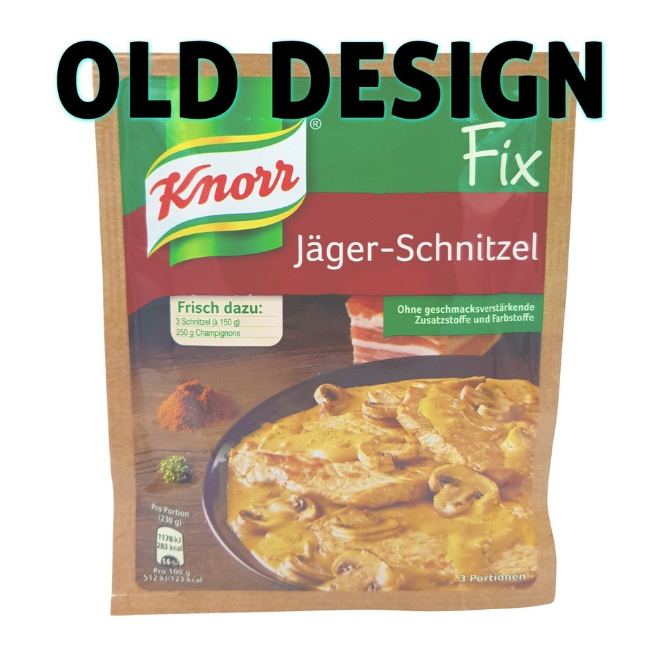 8x Knorr Fix 🍴 Jäger Schnitzel jaeger schnitzel cutlet spice mix ...
