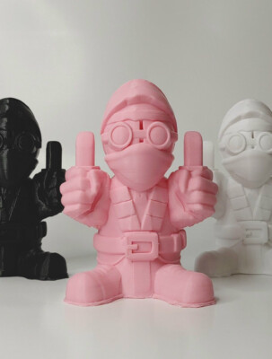 Pink Hank J Wimbleton/Spank/Pank Inspired Paint-Your-Own Figure Madness ...