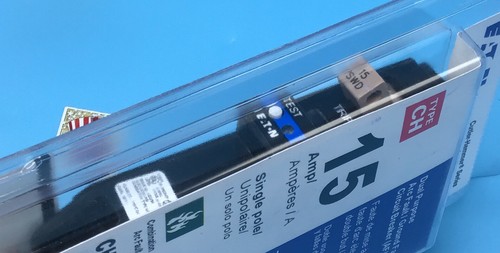 New Circuit Breaker Eaton CHFAFGF115 CHFN115A1CS CHFN115DF 15 Amp Dual ...