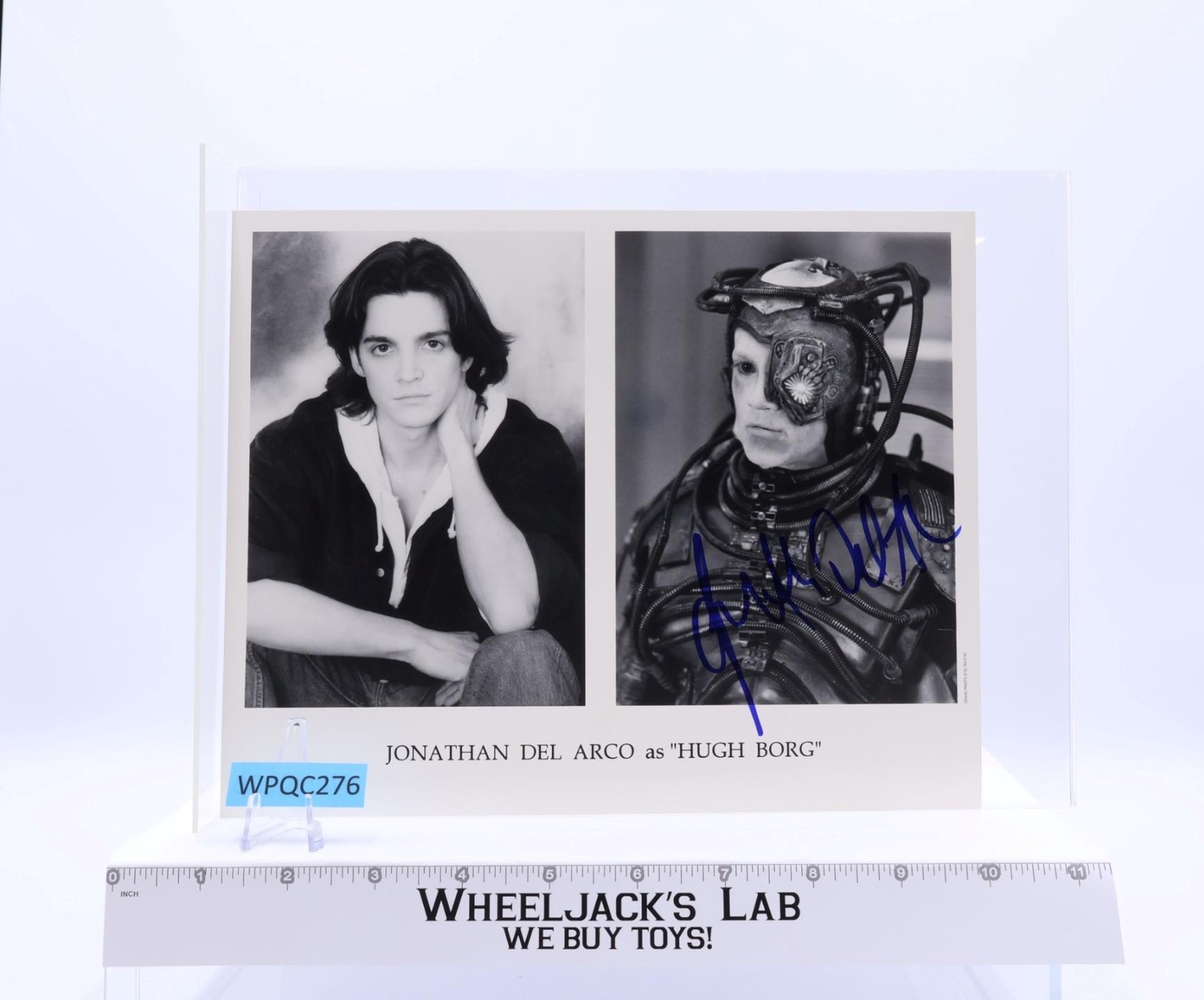 Hugh Borg Star Trek First Contact Jonathan Del Arco AUTOGRAPHED 9x7 | eBay