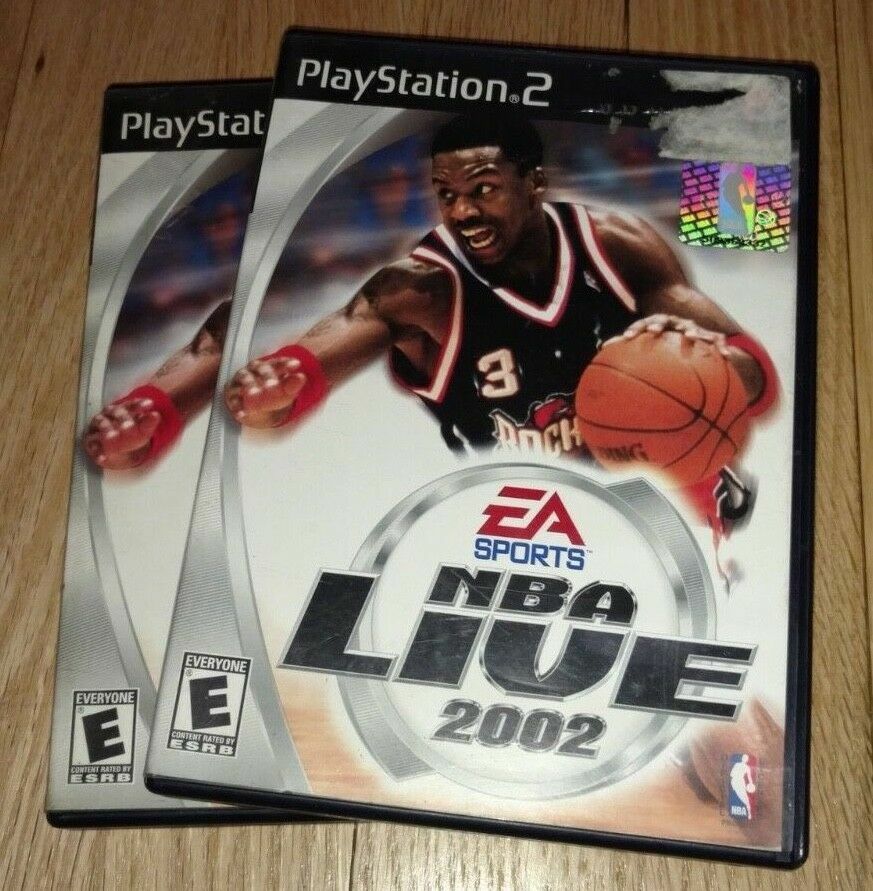 EA SPORTS NBA LIVE 2002 - PS2 - COMPLETE WITH MANUAL - FREE S/H - (R ...