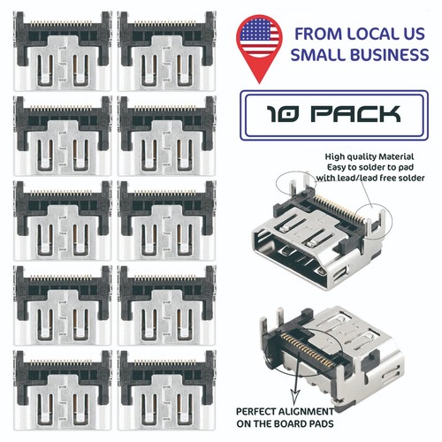 10X PS5 HDMI Port Connector Socket For Sony PlayStation 5 HDMI ...