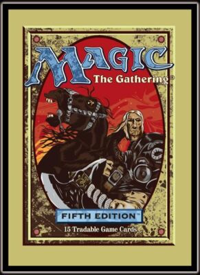 Magic The Gathering Card Sleeve RETRO CORE Basic Set Fifth 5th Edition ...