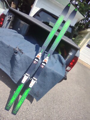 Vintage Hexcel 542 SLR Slalom Race Skis Size 195 cm w/ Tyrolia Bindings ...