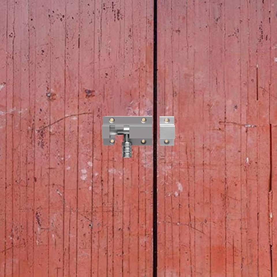 Aluminum Alloy Sliding Lock Enhanced Security with Keyless Entry ...