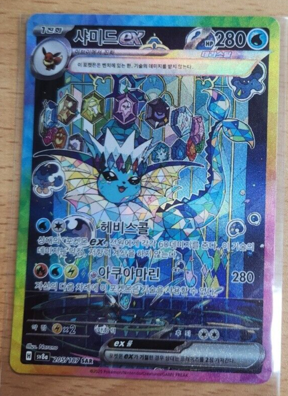 Pokemon Card Eevee SAR 10 type complete set sv8a Terastal Festival ex ...