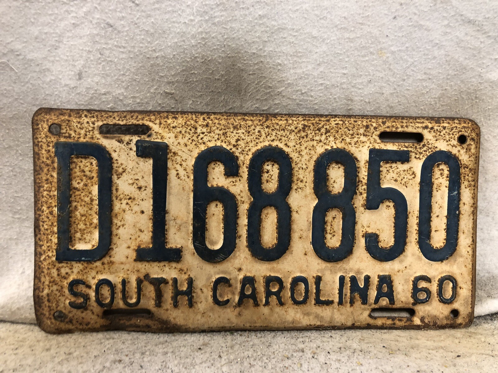 Vintage 1960 South Carolina License Plate | eBay