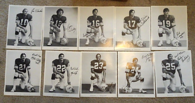 1982 Green Bay Packers Player Photo set 8x10 Press Roster Lofton Dickey ...