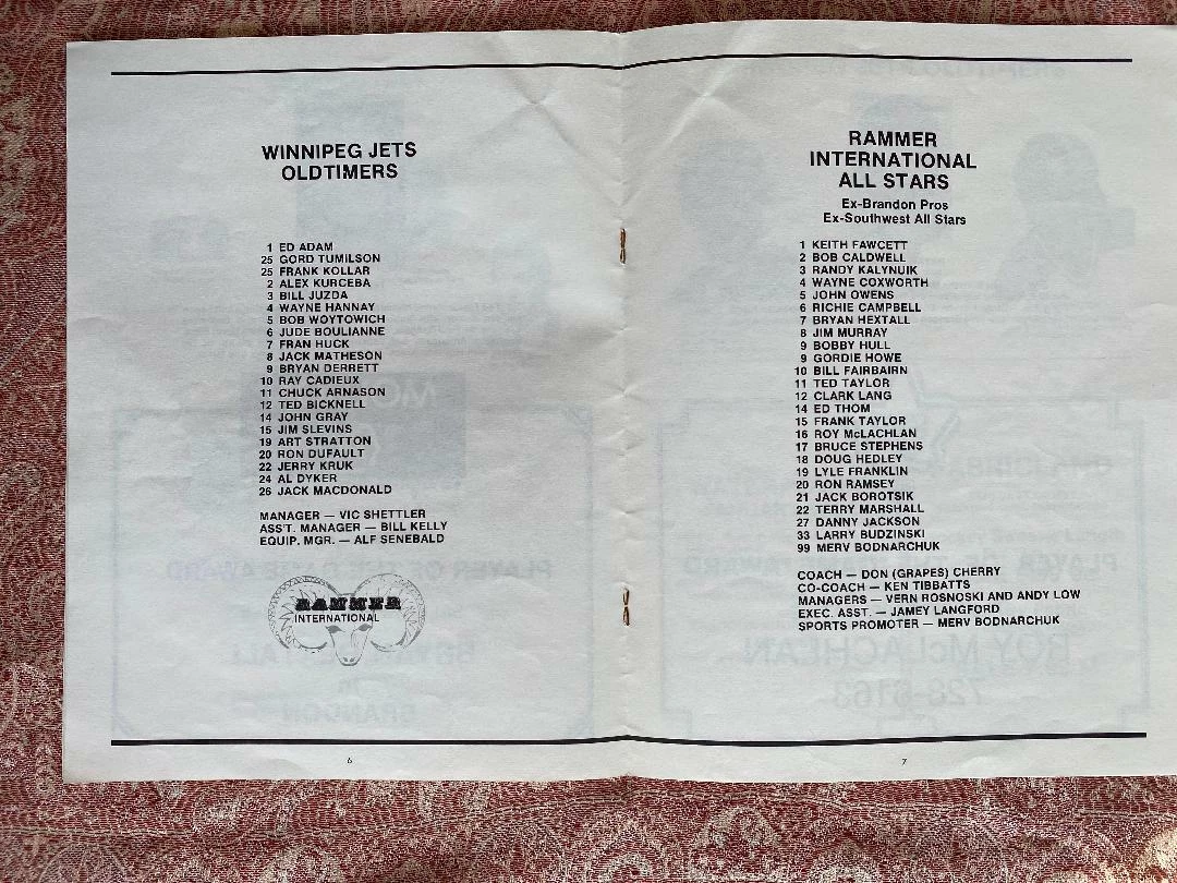 Gordie Howe Bobby Hull V