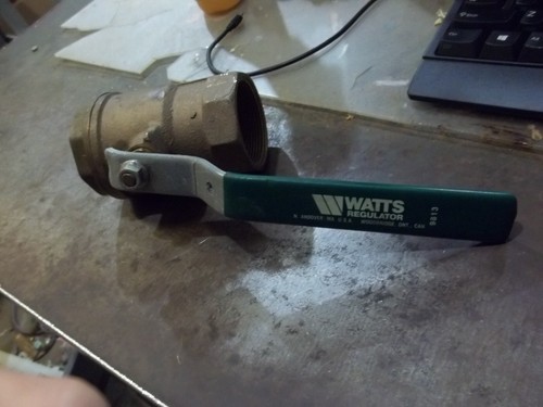 WATTS 9813 BALL VALVE 2" 600 WOG (826) | eBay
