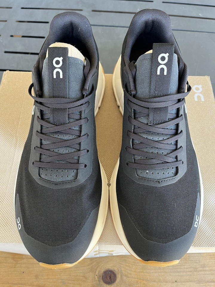 NEW Men's OnCloud Black/Ivory Gum Cloud Cloudnova Form 2 Running Shoe ...