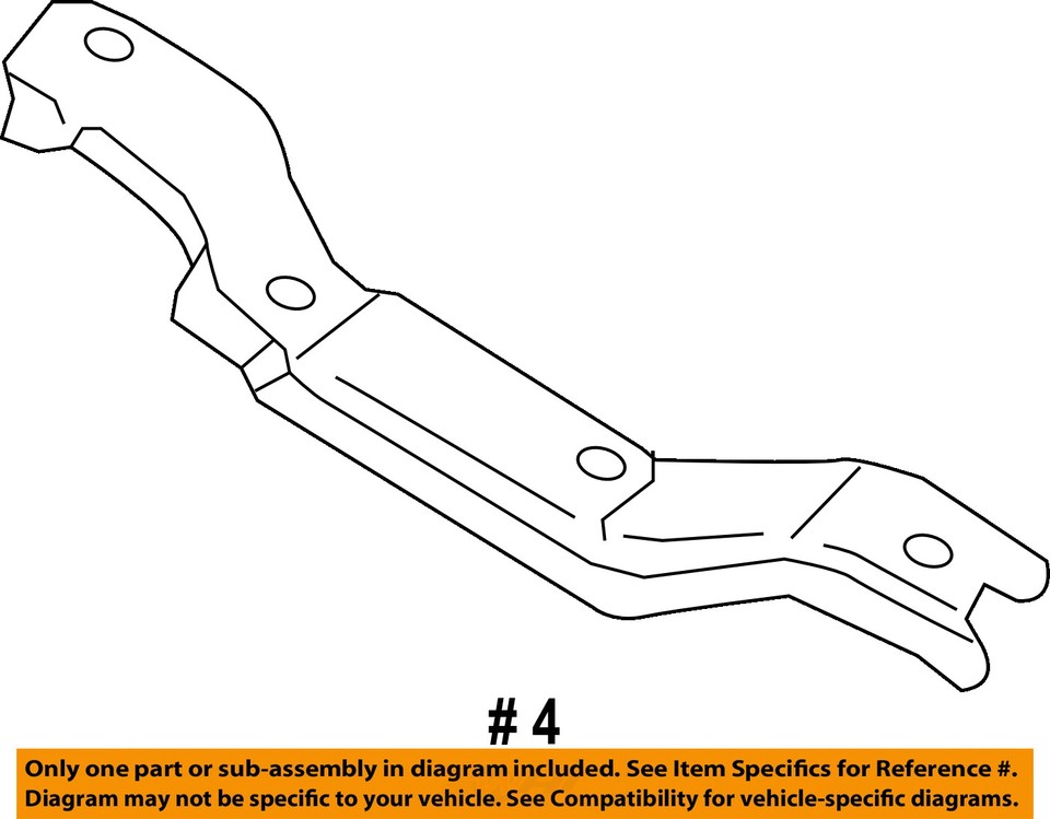 FORD OEM 17-22 F-250 Super Duty Frame Frame Components-Front C'member ...