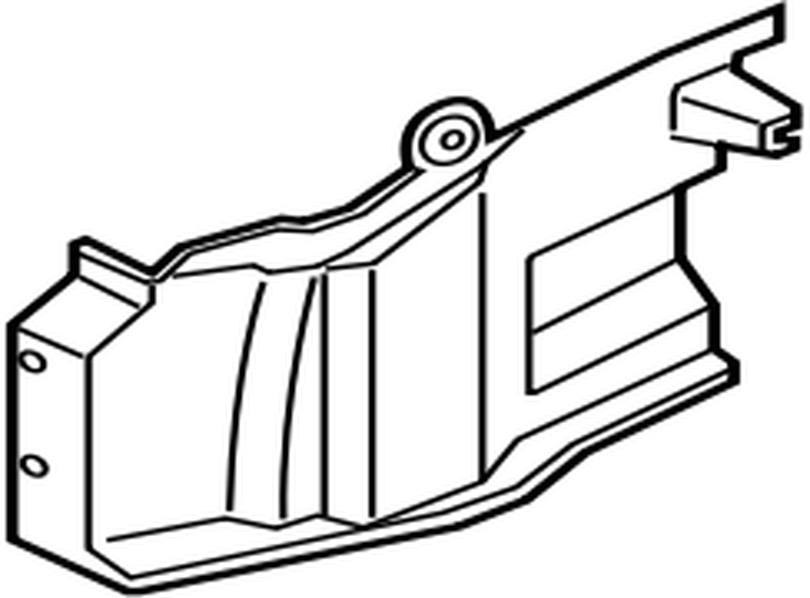 64838-9N00A Nissan Cover-splash, hoodledge rh 648389N00A, New Genuine ...