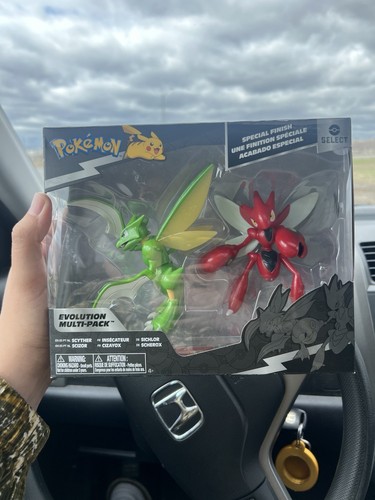 Pokemon Scyther & Scizor Select Series Evolution 2-Pack Exclusive ...
