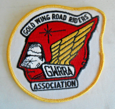 Gold Wing Road Riders Association GWRRA Honda Motorcycles Embroidered ...