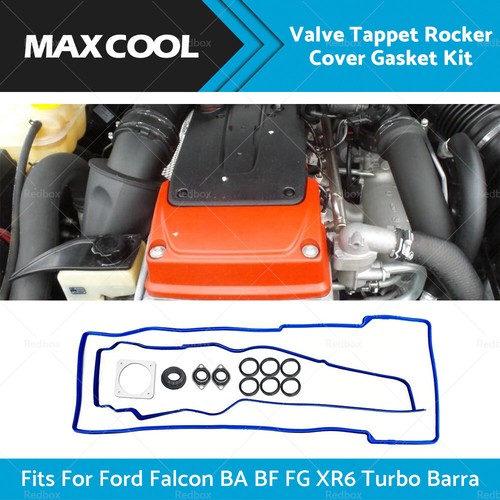 Valve Tappet Rocker Cover Gasket Kit Fits For Ford Falcon BA BF FG XR6 ...
