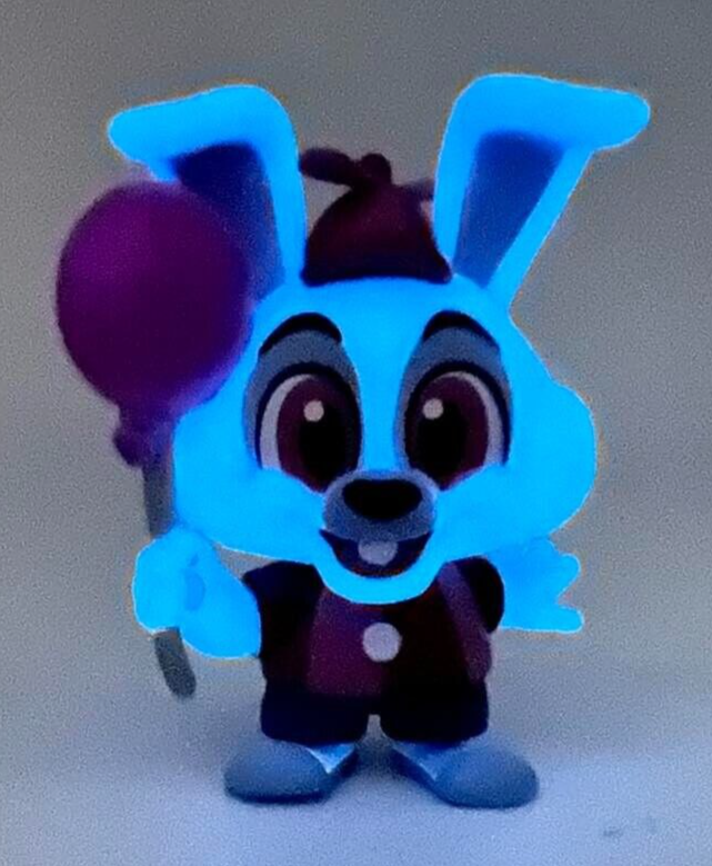 Funko Mystery Minis Five Nights at Freddys FNAF Balloon Bonnie Glow in ...