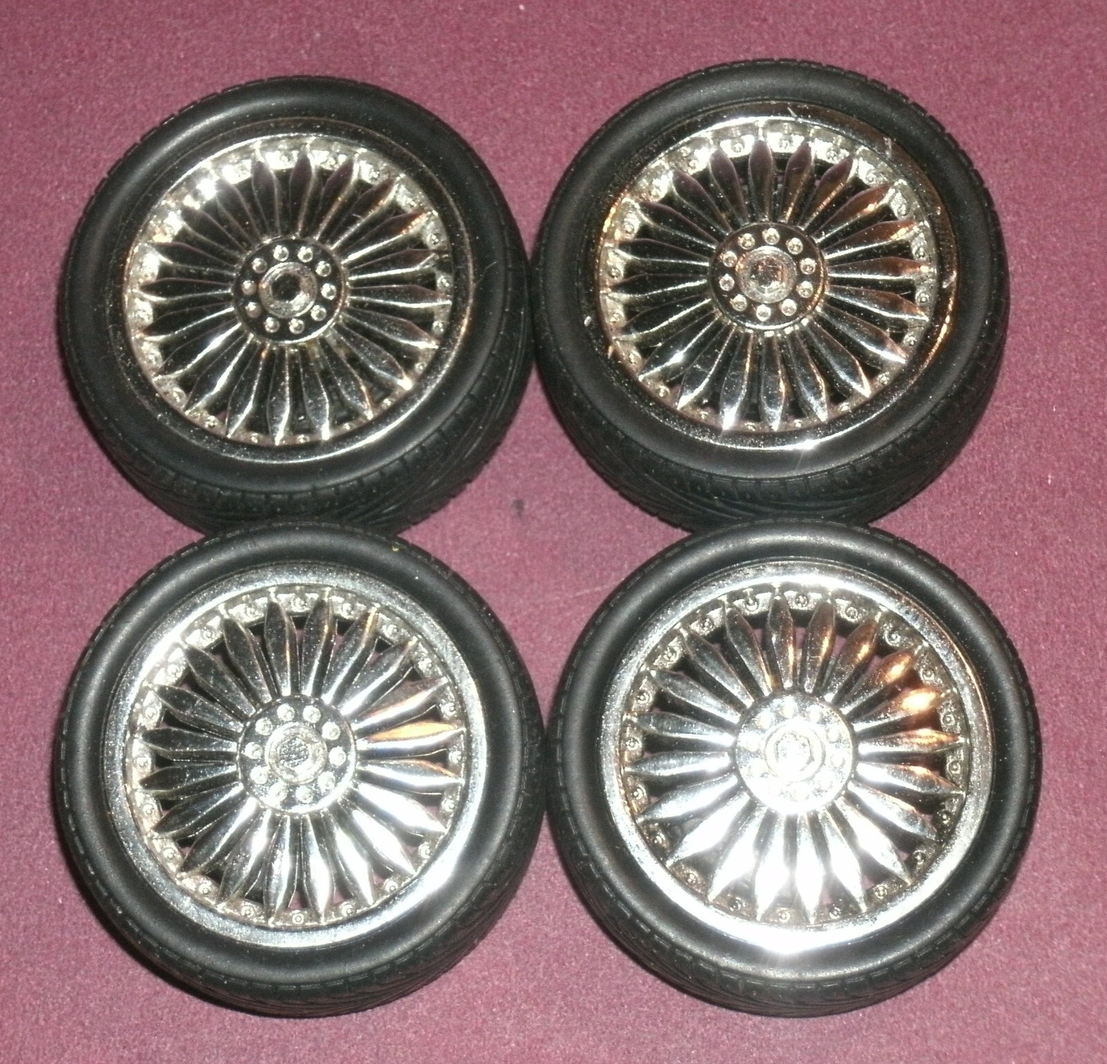 1/18 Scale Fast Furious Mazda RX-7 Veilside Andrew Racing F Wheel ...