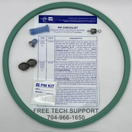 Tuttnauer PM KIT (2540E, 2540M) RPI Part #TUK128 | eBay