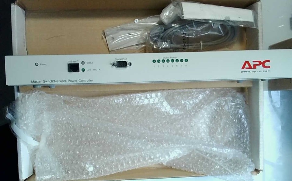 APC AP9210 Master Switch Network Power Controller with Rack Ears | eBay