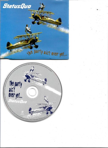 STATUS QUO RARE MAXI CD THE PARTY AINT OVER YET | eBay