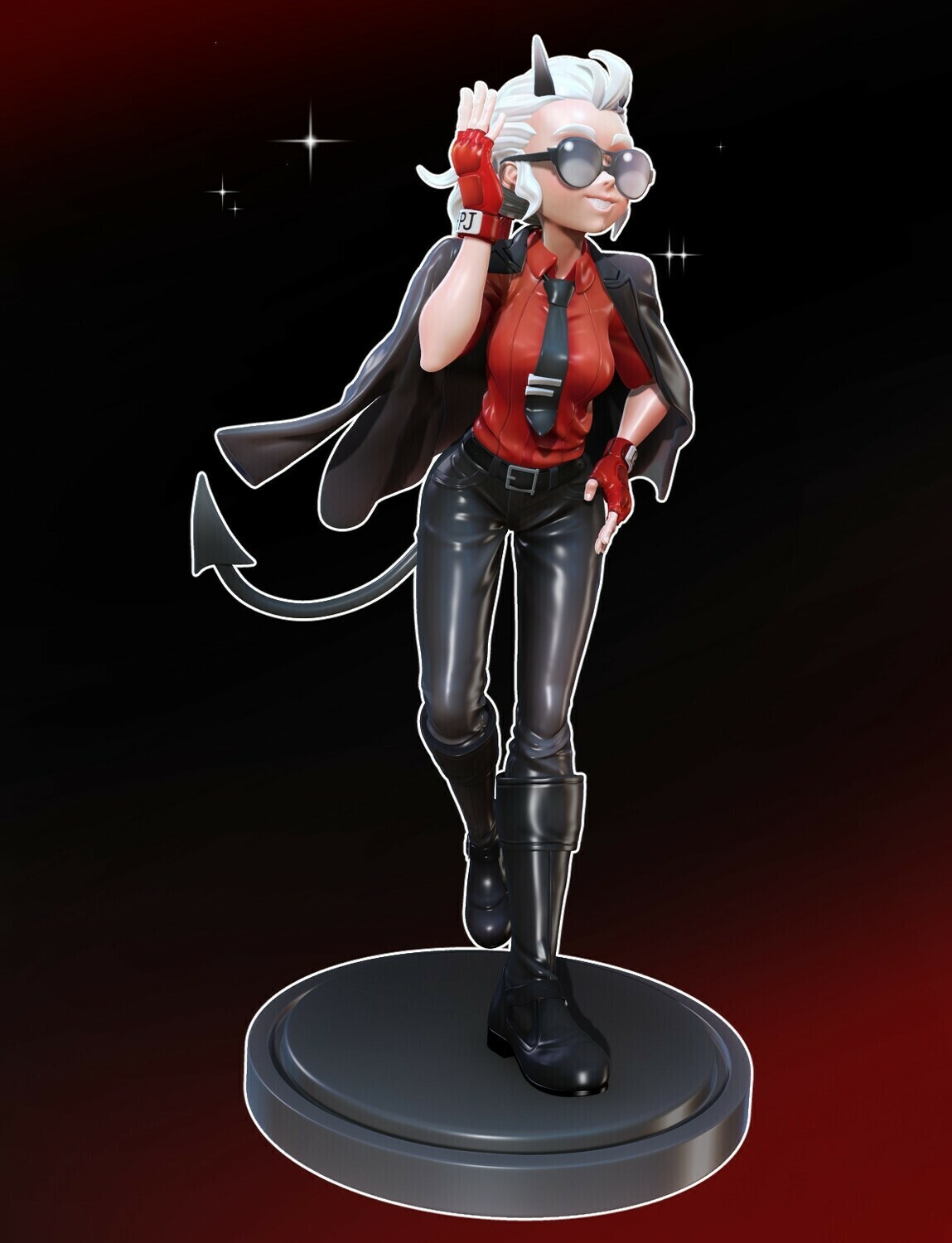 Helltaker Justice Figure | eBay