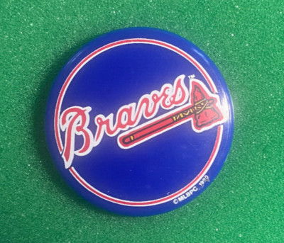 ATLANTA BRAVES LICENSED MLB CLASSIC LOGO - 2 INCH PLASTIC MAGNET | eBay