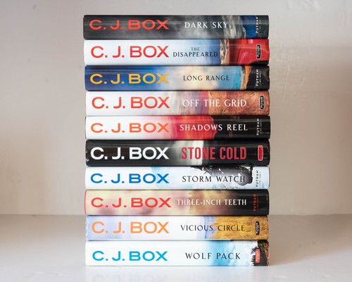 CJ C.J. Box JOE PICKETT Series Lot of 10 All 1st/1st PRINTING Hardcover ...